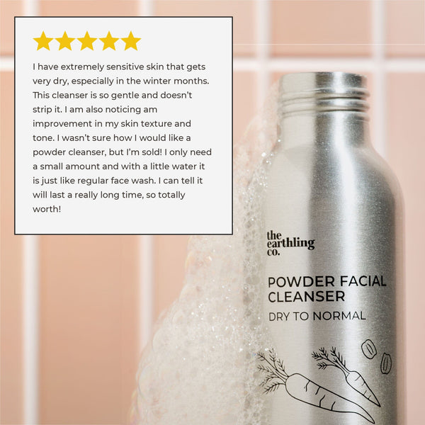 Powder Facial Cleanser for Dry, Normal, and Oily Skin Types | The ...