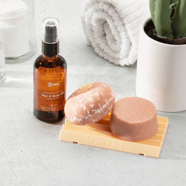 Shampoo, Conditioner, & Body Wash Bar Soap Dish | The Earthling Co.